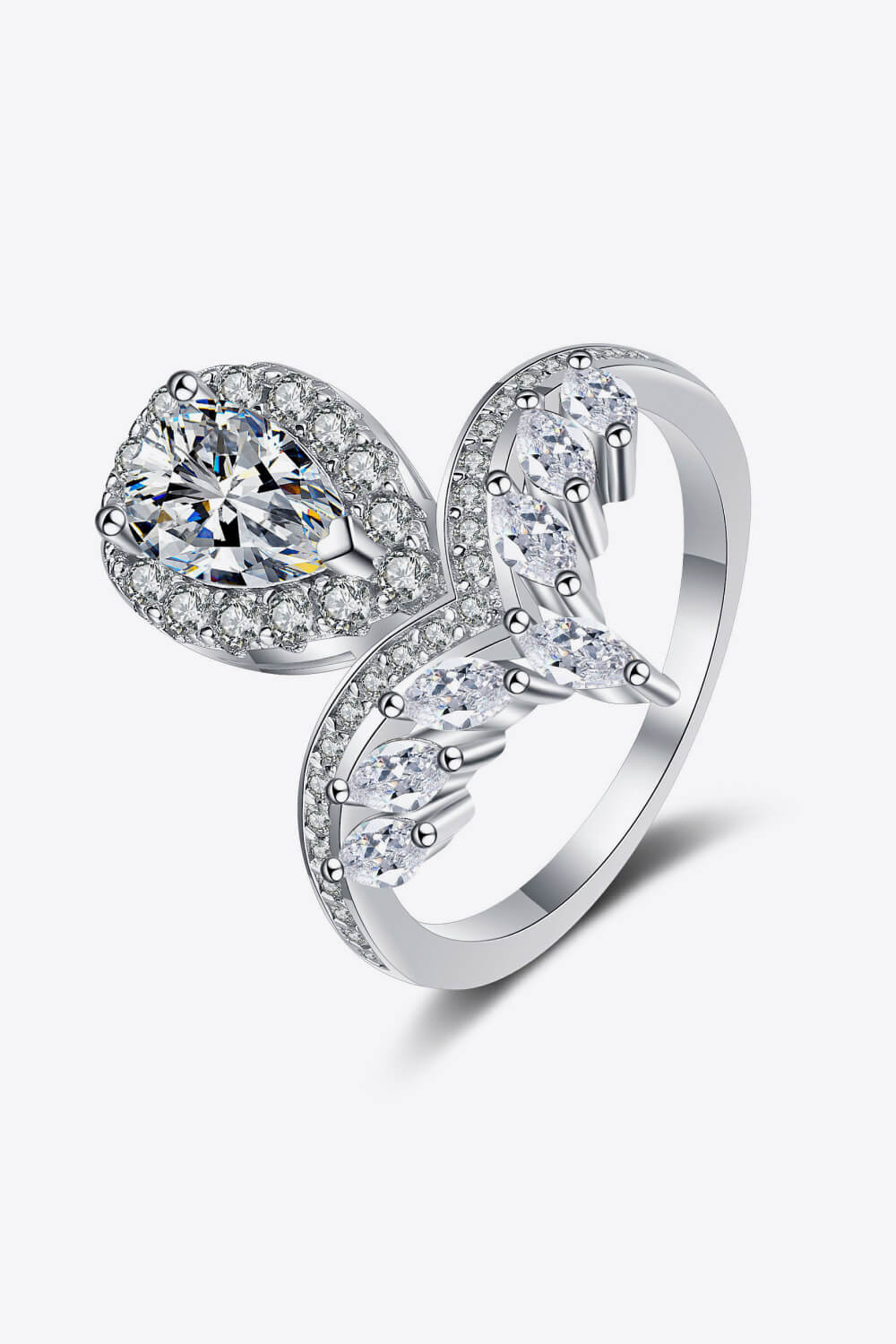 MASON New York 14K White Gold 1ct Diamond Engagement Ring